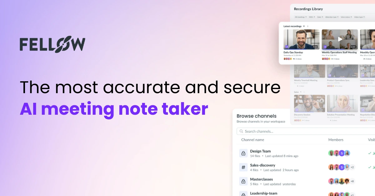 AI Note Taker for Customer Success Teams | Fellow