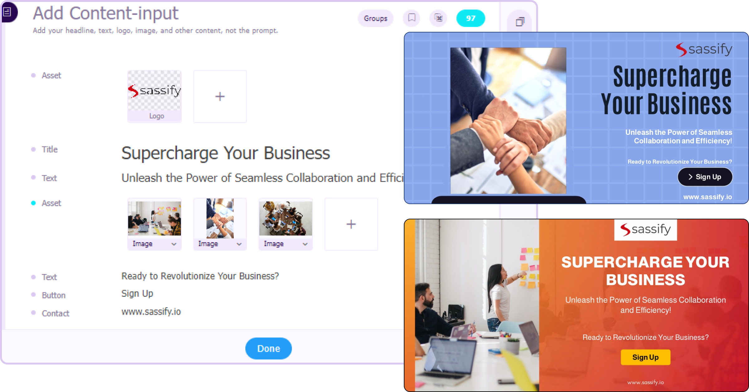 Quick Twitter post designs with Sivi Twitter post generator