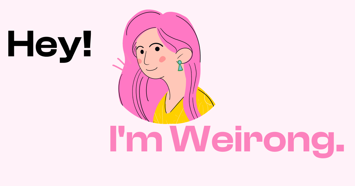 Weirong Chen | Product Designer