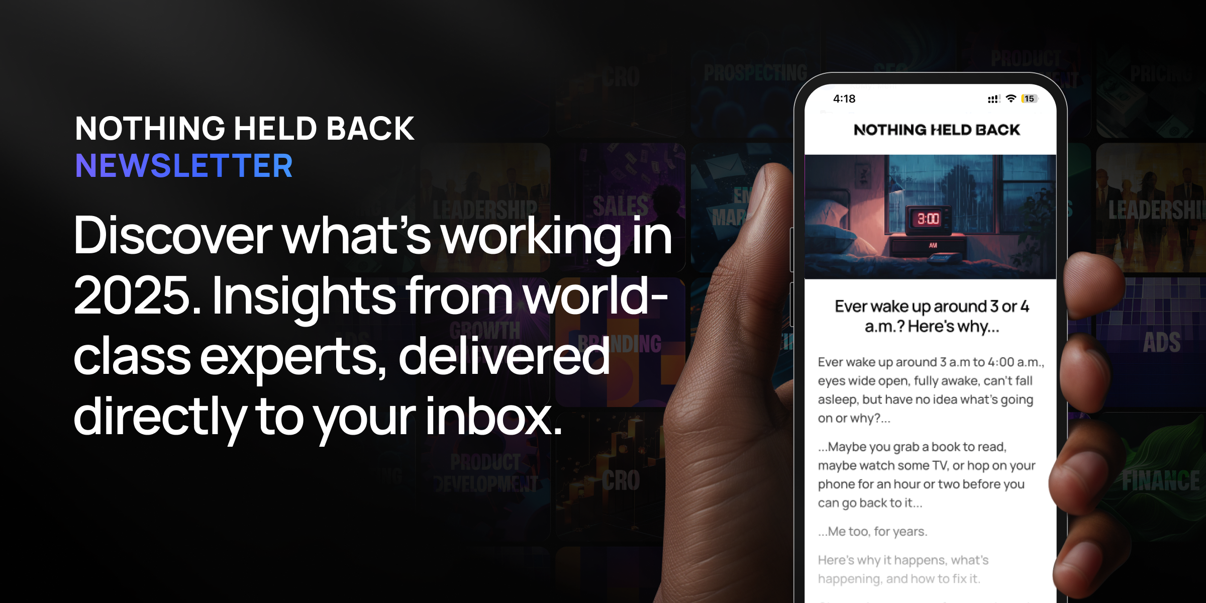 NHB Newsletter: Business Growth Insights for 2025 | Nothing Held Back
