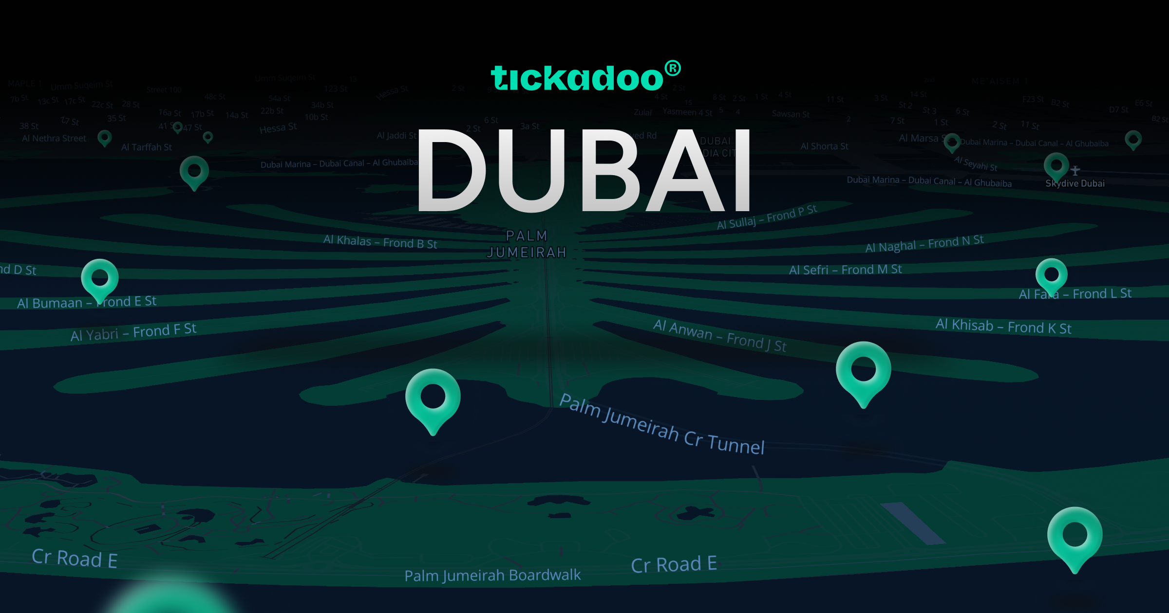 Що робити в Дубаї | tickadoo Карти