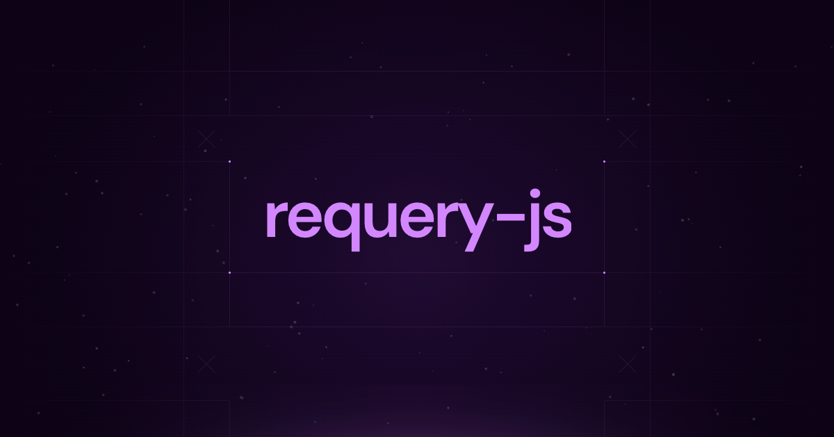requery-js — JavaScript Web Component Framerwork