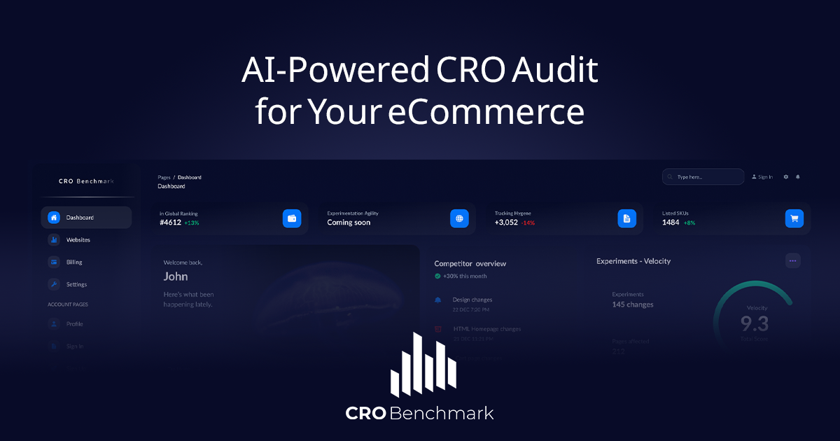 CRO Benchmark | AI-Powered CRO Audit