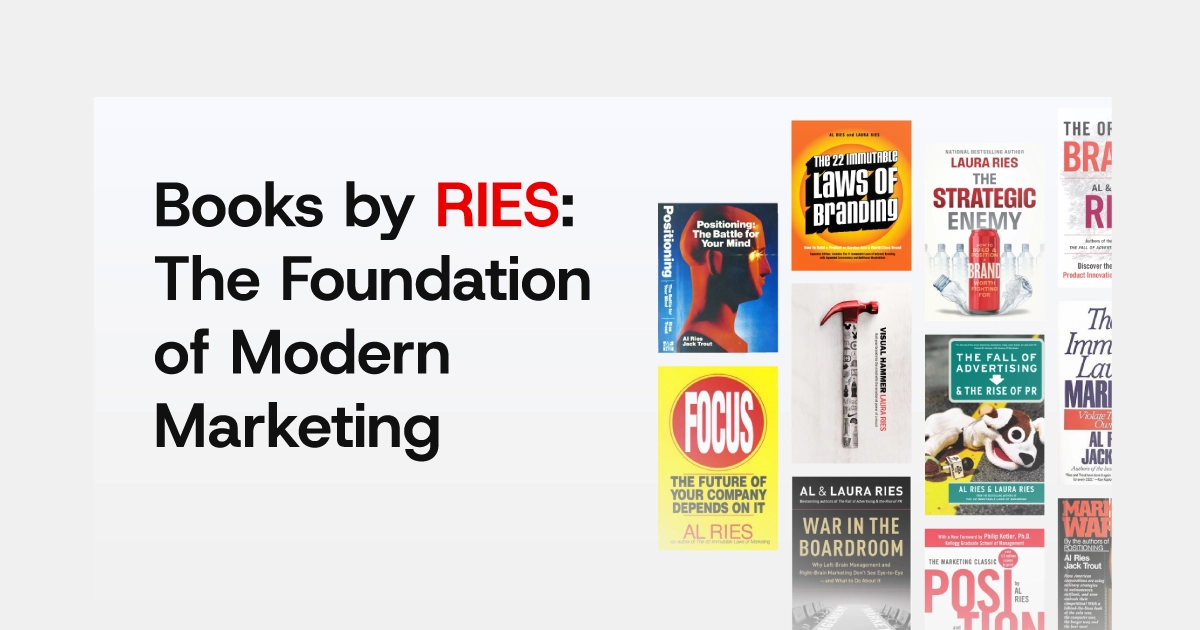 Books by RIES | Positioning Pioneers - Books