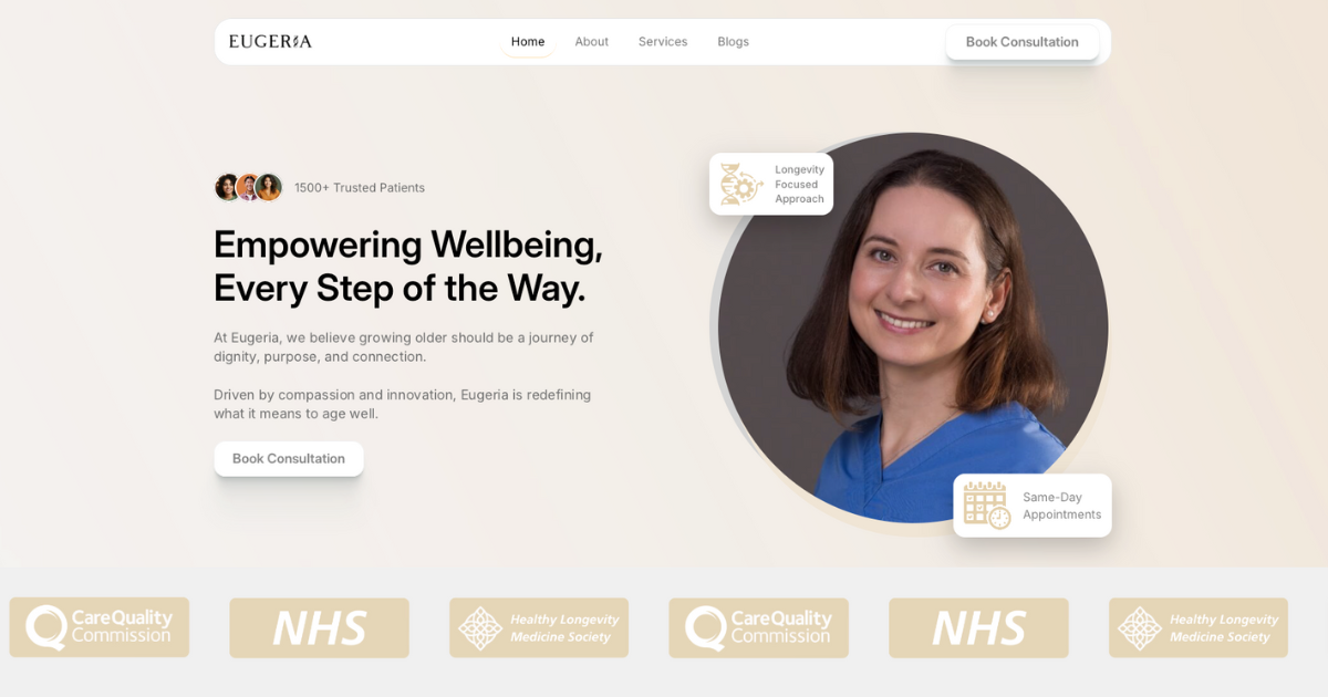 Eugeria - Private GP and longevity medicine clinic