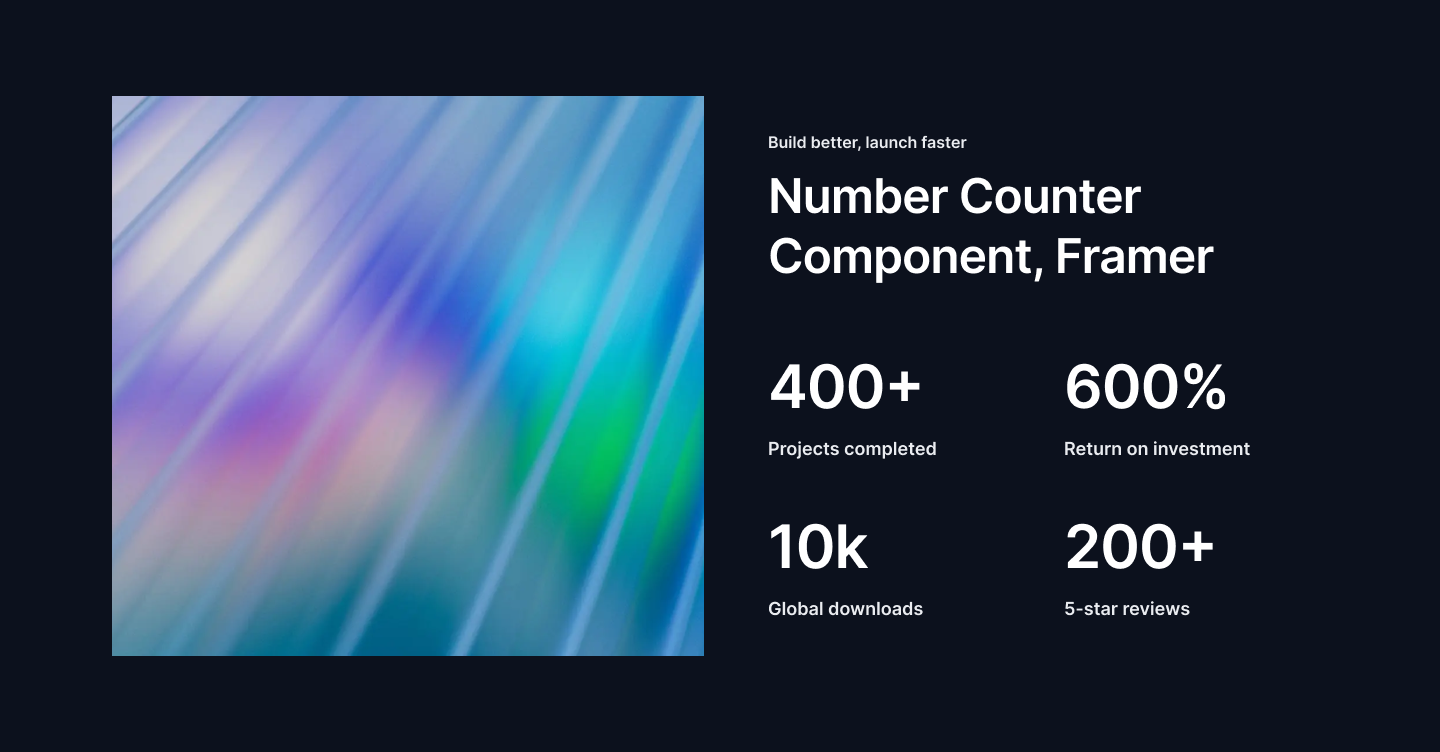 Framer Number Counter
