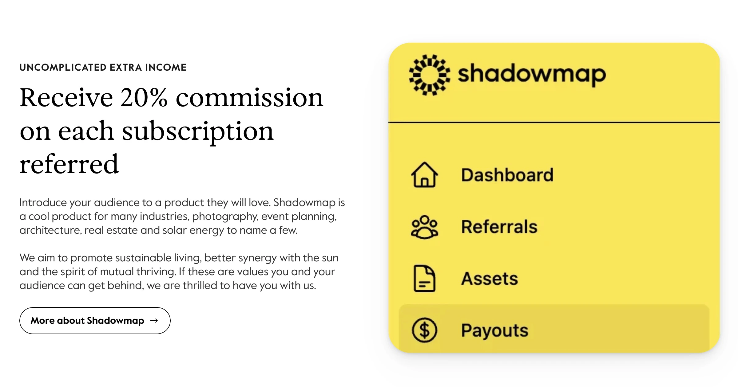 Shadowmap | Programa de Socios Afiliados