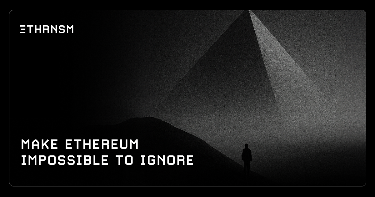 ETHRNSM - The Market Force Ethereum Never Had