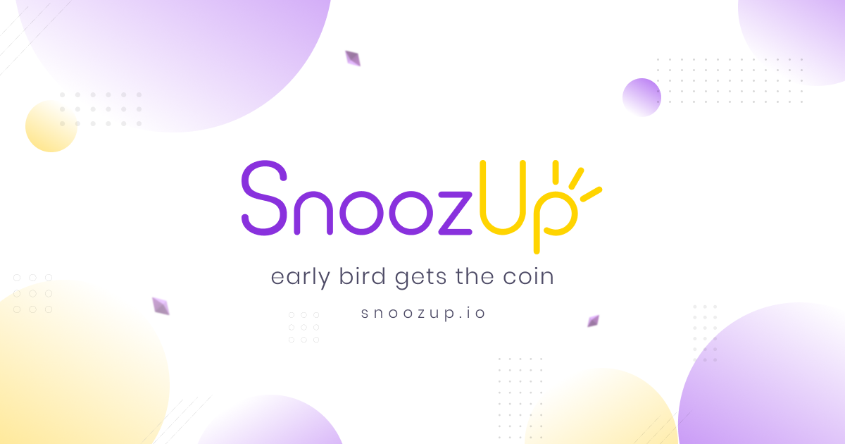 SnoozUp: Manage Your Sleep, Build Healthy Habits, and Get Reward