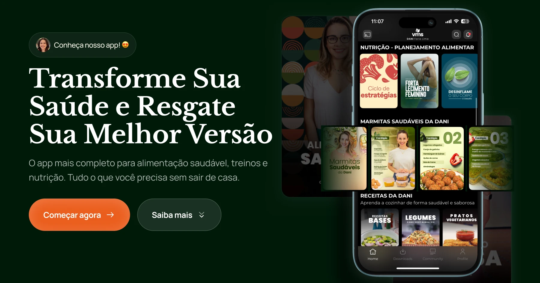 VMS - O App Completo para uma Vida Mais Saudável | Dani Faria Lima