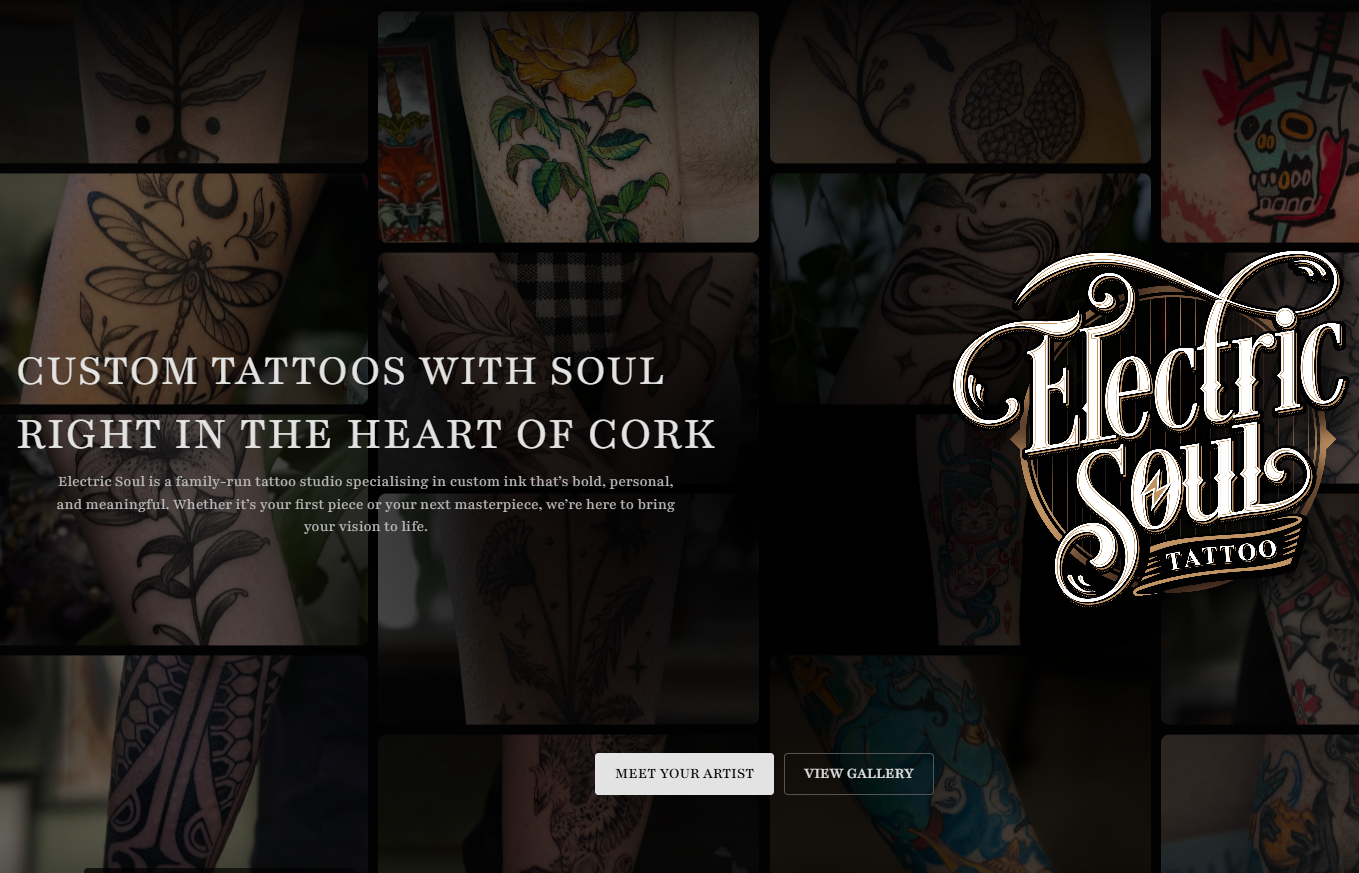 Custom Tattoos Cork | Electric Soul Tattoo Studio – Personal ...