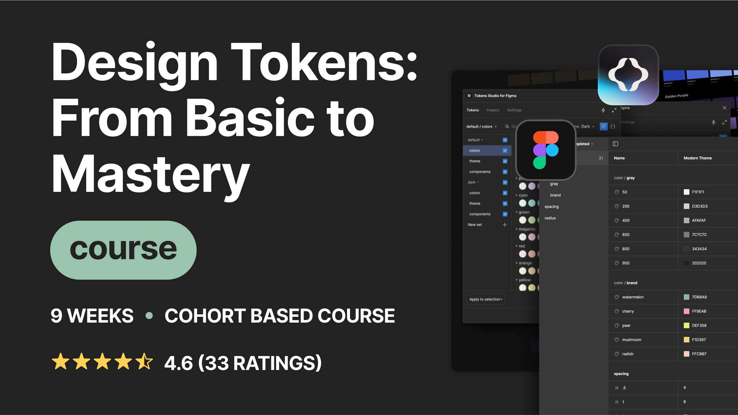 Design Tokens from Basic to Mastery Course by Osama eldrieny | Learn UX/UI Best Practices