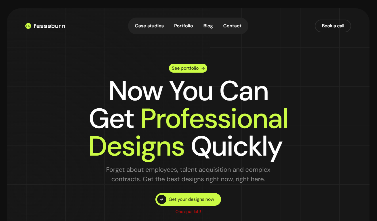 Fessburn - Product Design Services