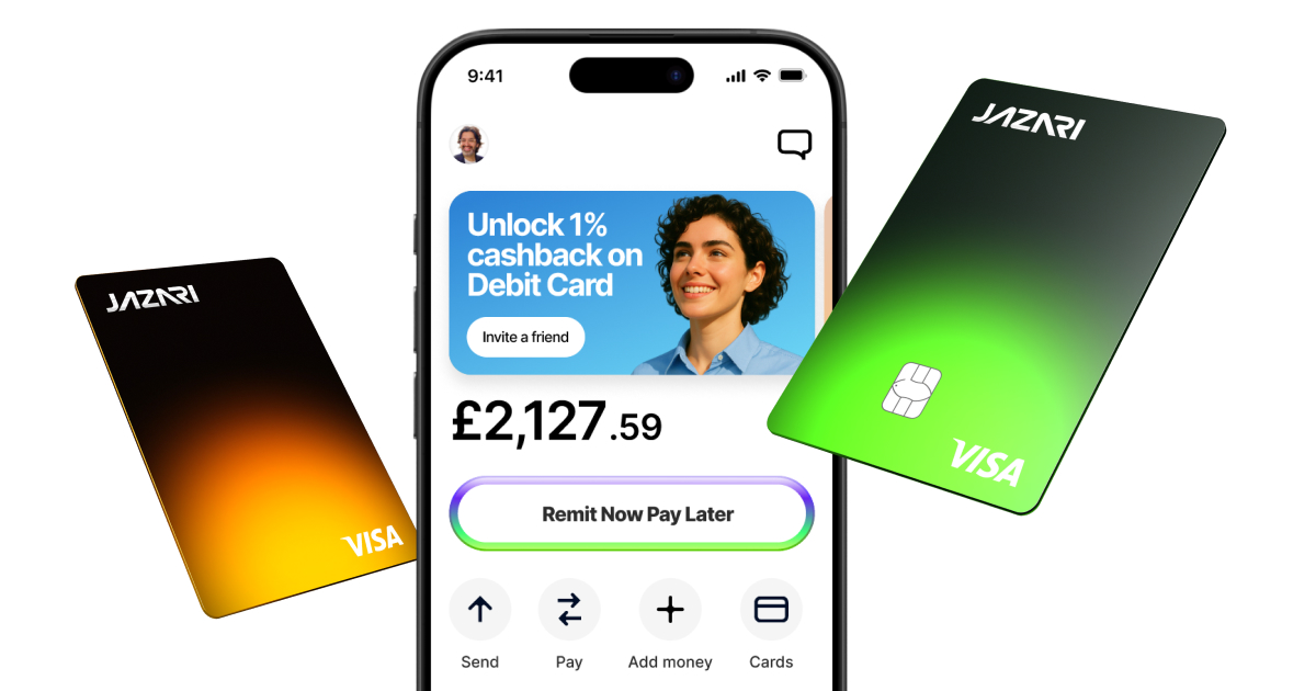 Jazari — Remit Now Pay Later