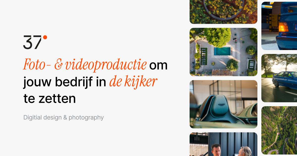 Foto- & videografie | Studio 37