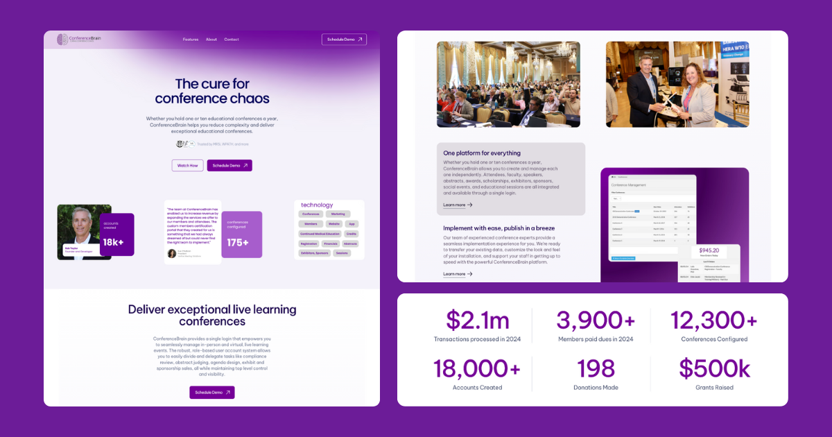 Live Learning Conference Management LMS For Continuing Medical Education