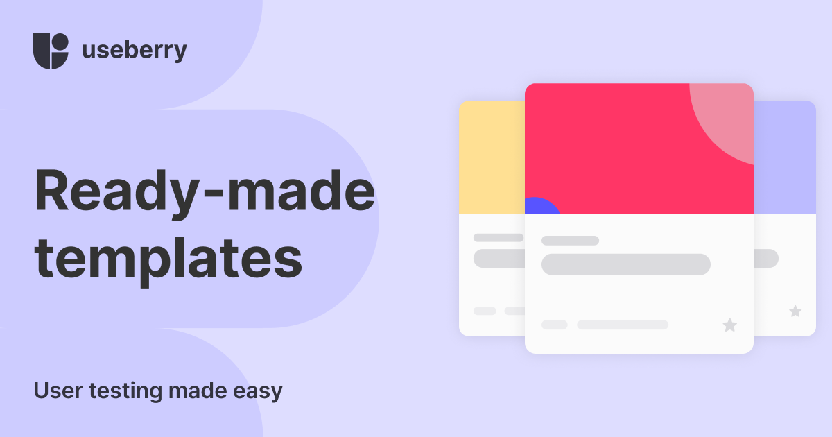 UX Testing Templates – Ready-to-Use Research Scenarios for Fast Setup