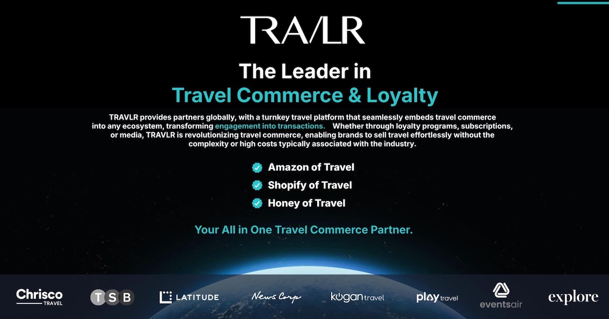 TRAVLR - The Leader in Travel Commerce & Loyalty