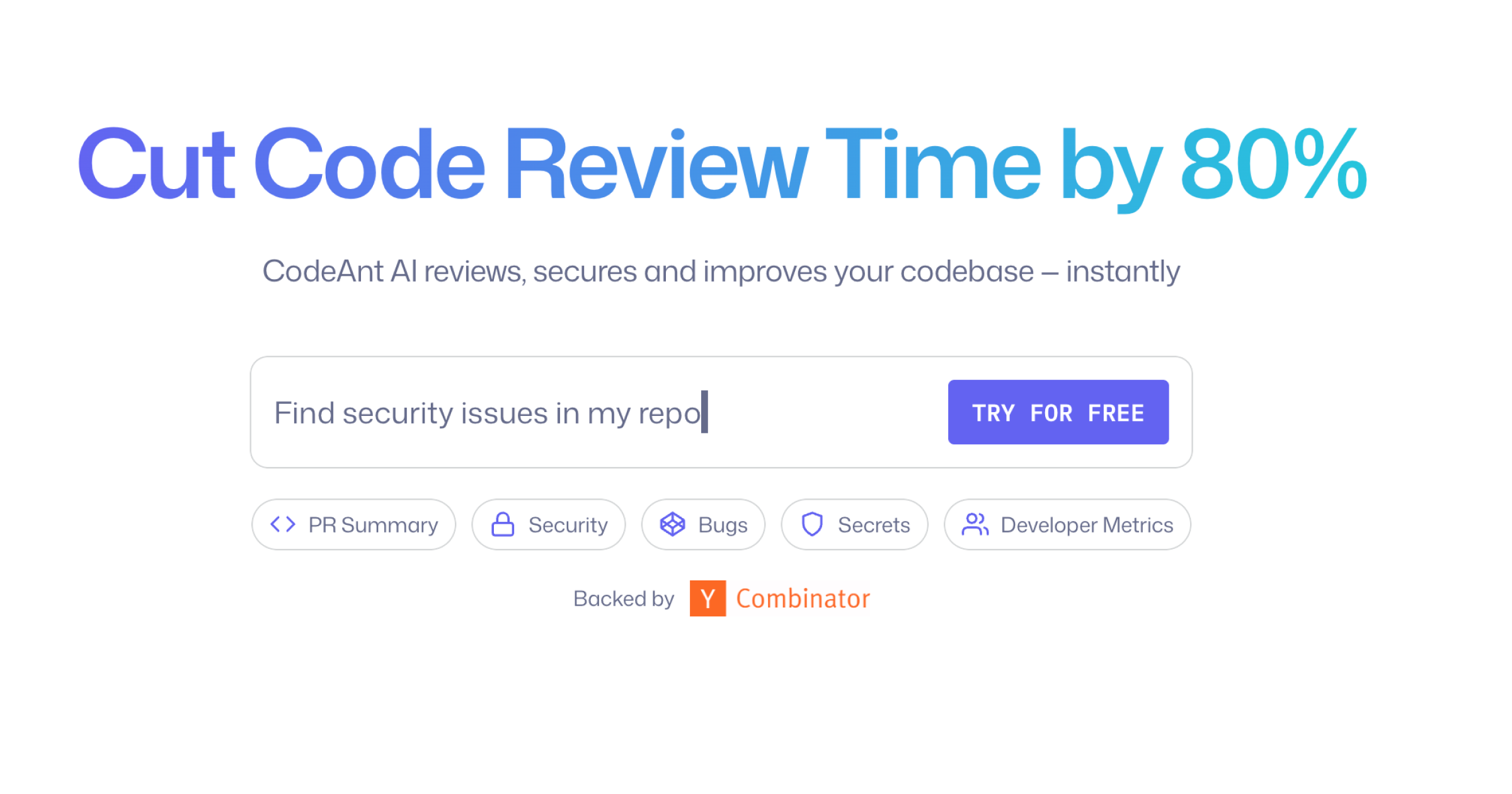 CodeAnt AI | AI Code Health Platform for Review, Security & Quality