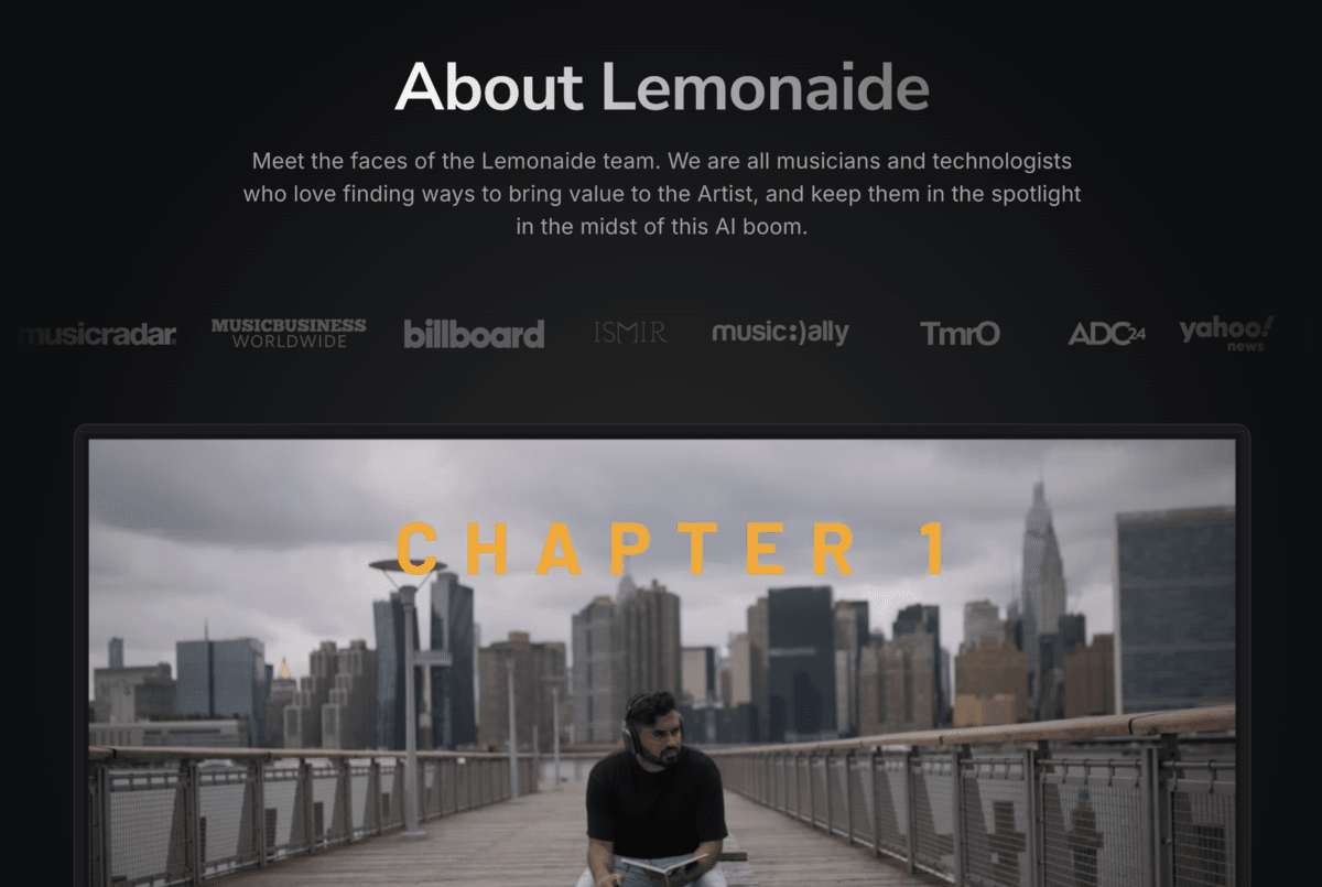 About - Meet the Lemonaide AI Team | Lemonaide.ai