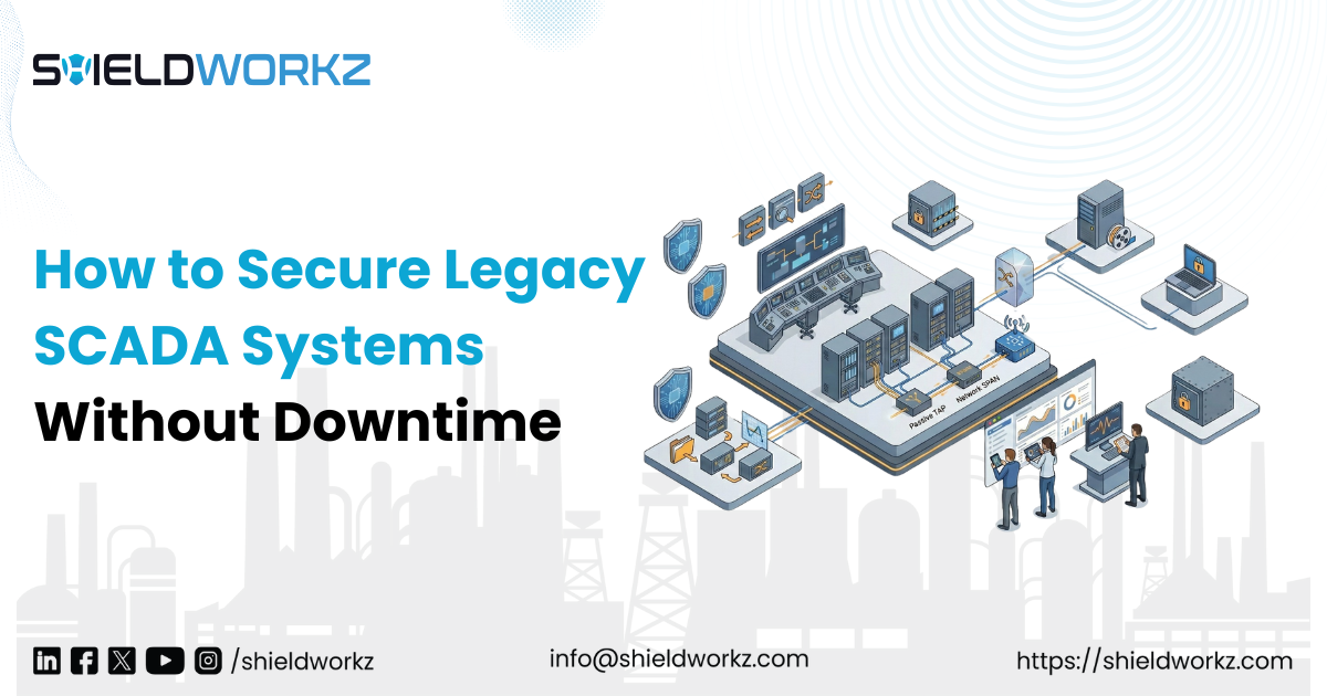 Secure Legacy SCADA Systems Without Downtime, Shieldworkz Playbook