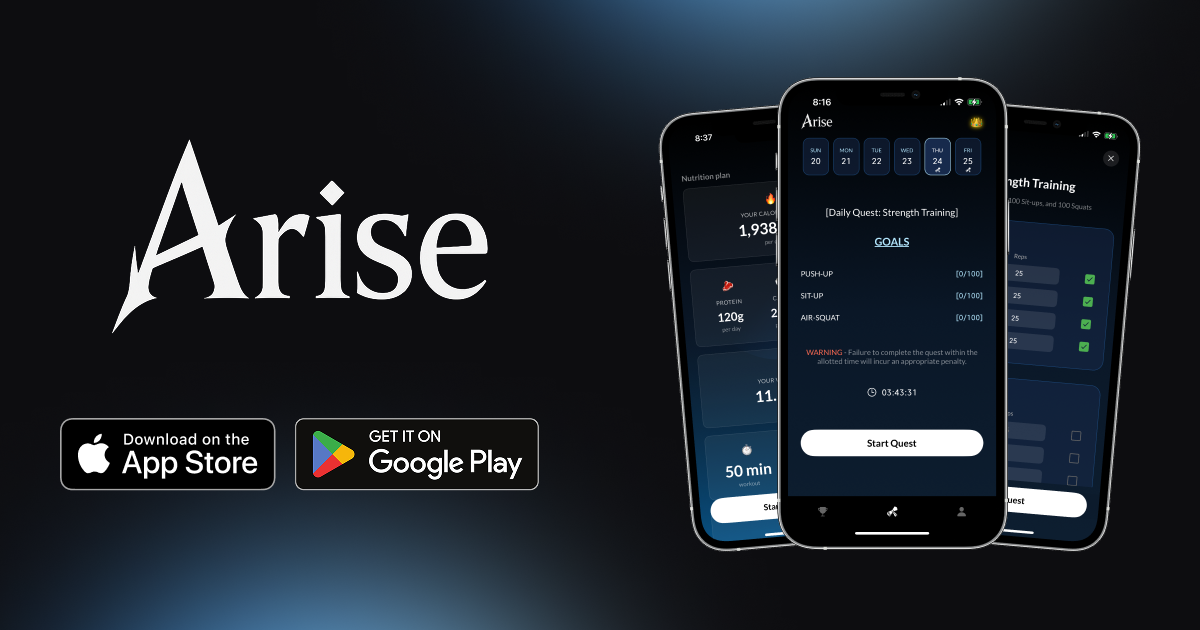 Arise - Level Up In Real Life