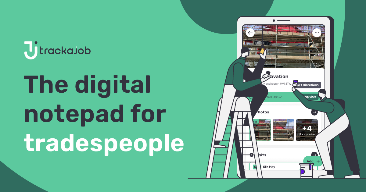 trackajob | The Job Tracking App For Tradespeople