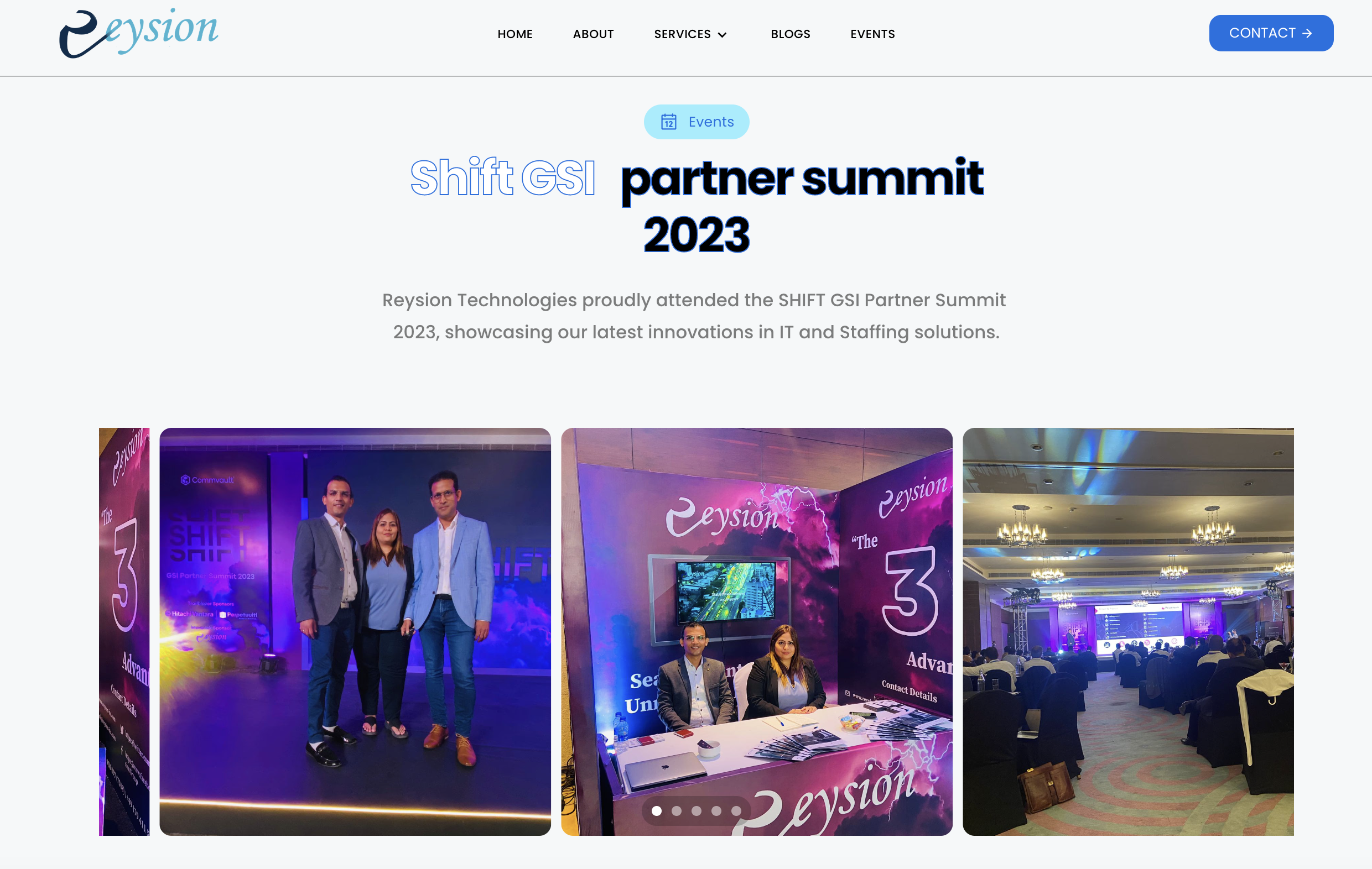 Reysion Technologies Event Gallery: Capturing Memorable Moments