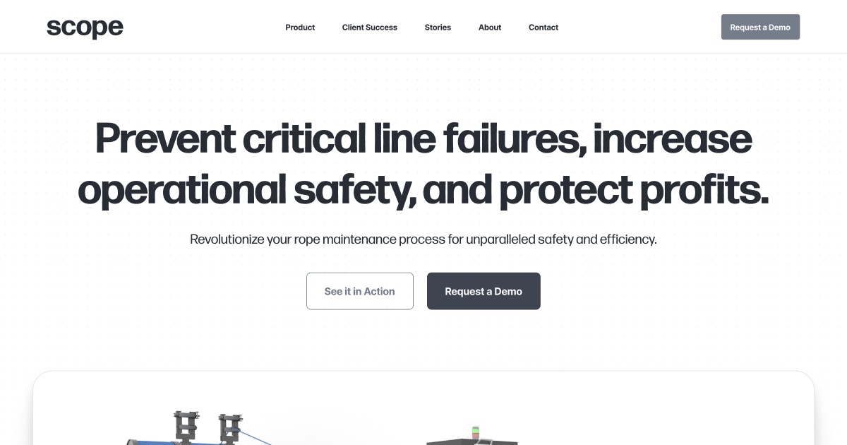 Scope: Prevent critical line failures, increase operational safety, and ...
