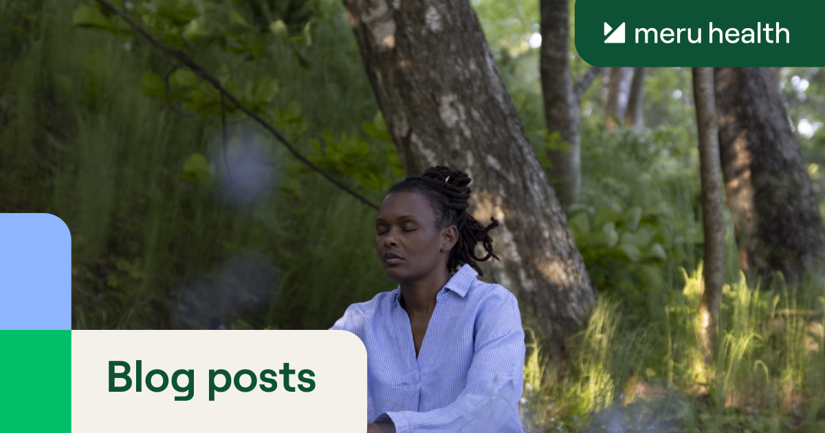 Expert tips on mental health & well-being | Meru Health