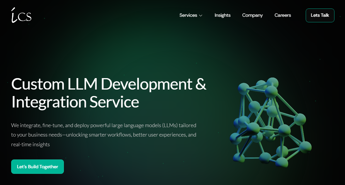 Enterprise LLM Development Services | Custom AI with RAG & Fine-Tuning
