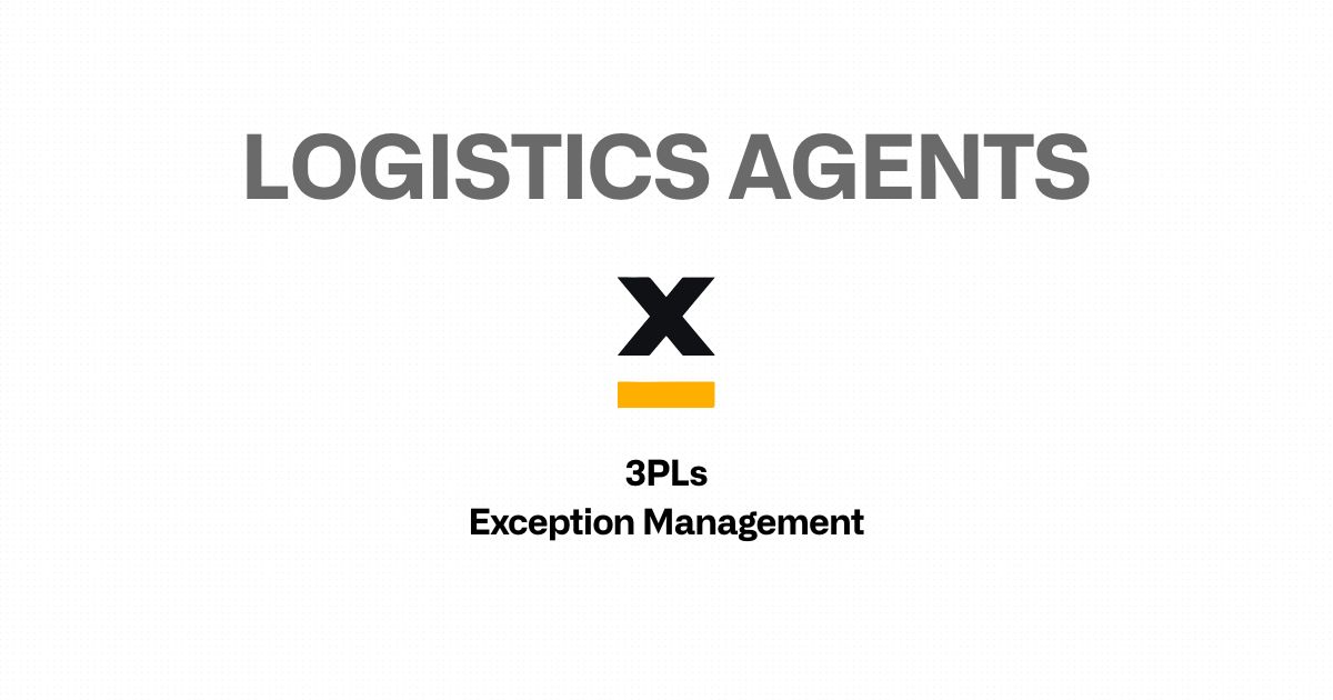 FlowX.AI - AI Agents for 3PLs in Exception Management