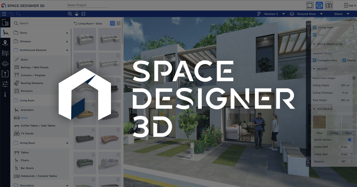 Online 3D Floor Plan Software | Space Designer 3D