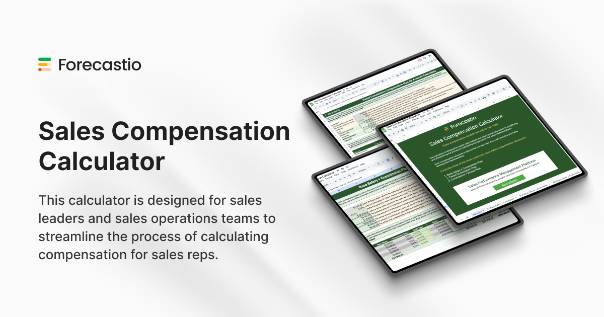 Sales Compensation Calculator | Free Ready-to-Use Template