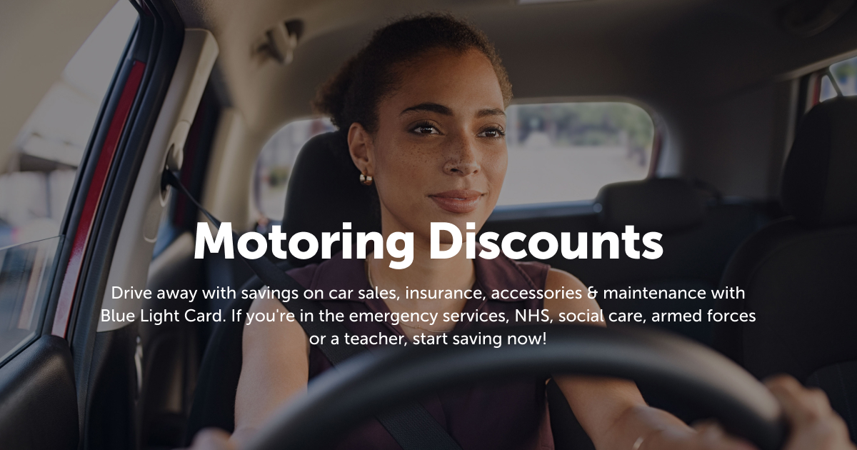 Motoring Discounts | Blue Light Card