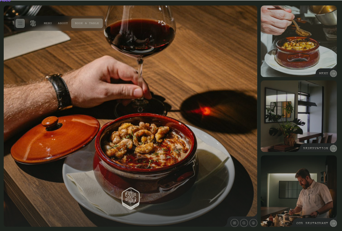 Greek restaurant by Acropolis, fusion of traditional Greek and Balkan ...