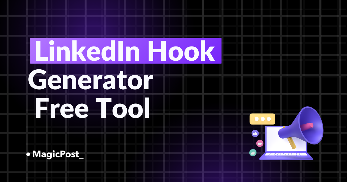 LinkedIn Hook Generator | Free Tool