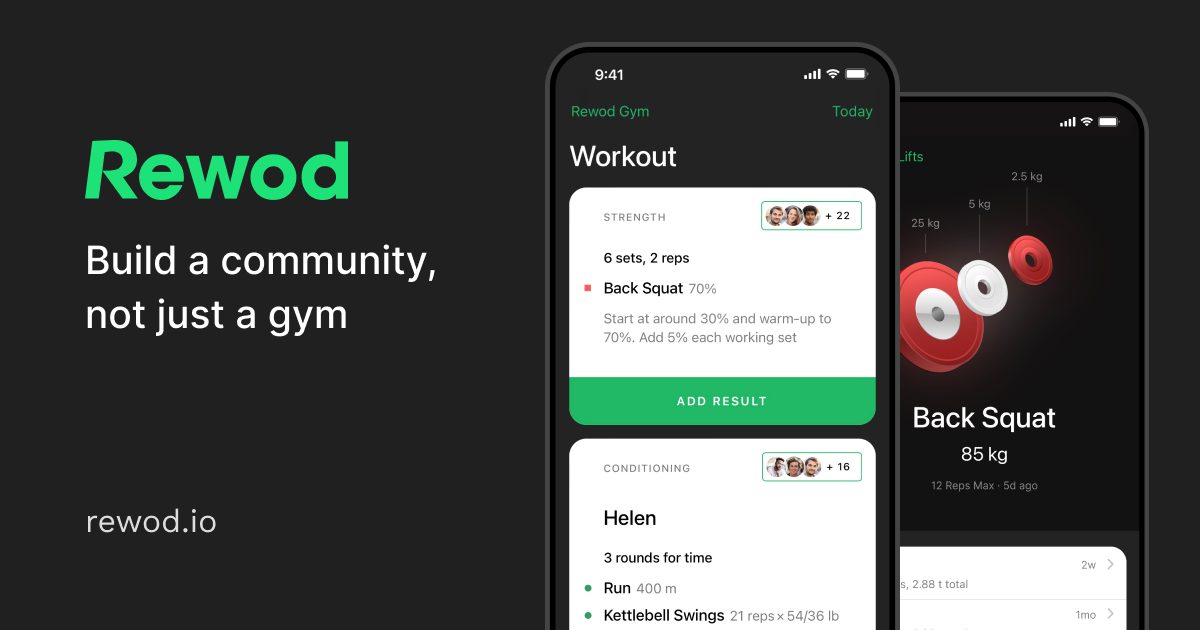 Rewod: Gym Workout Programming & Tracking
