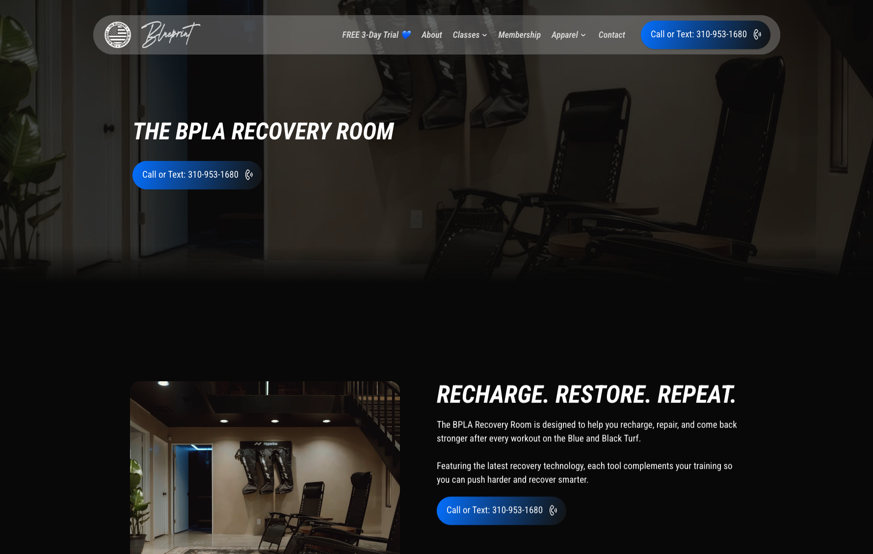 The Blueprint LA | Recovery Room