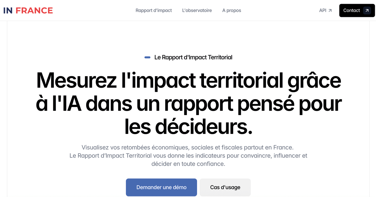 Rapport d’Impact Territorial – IN France