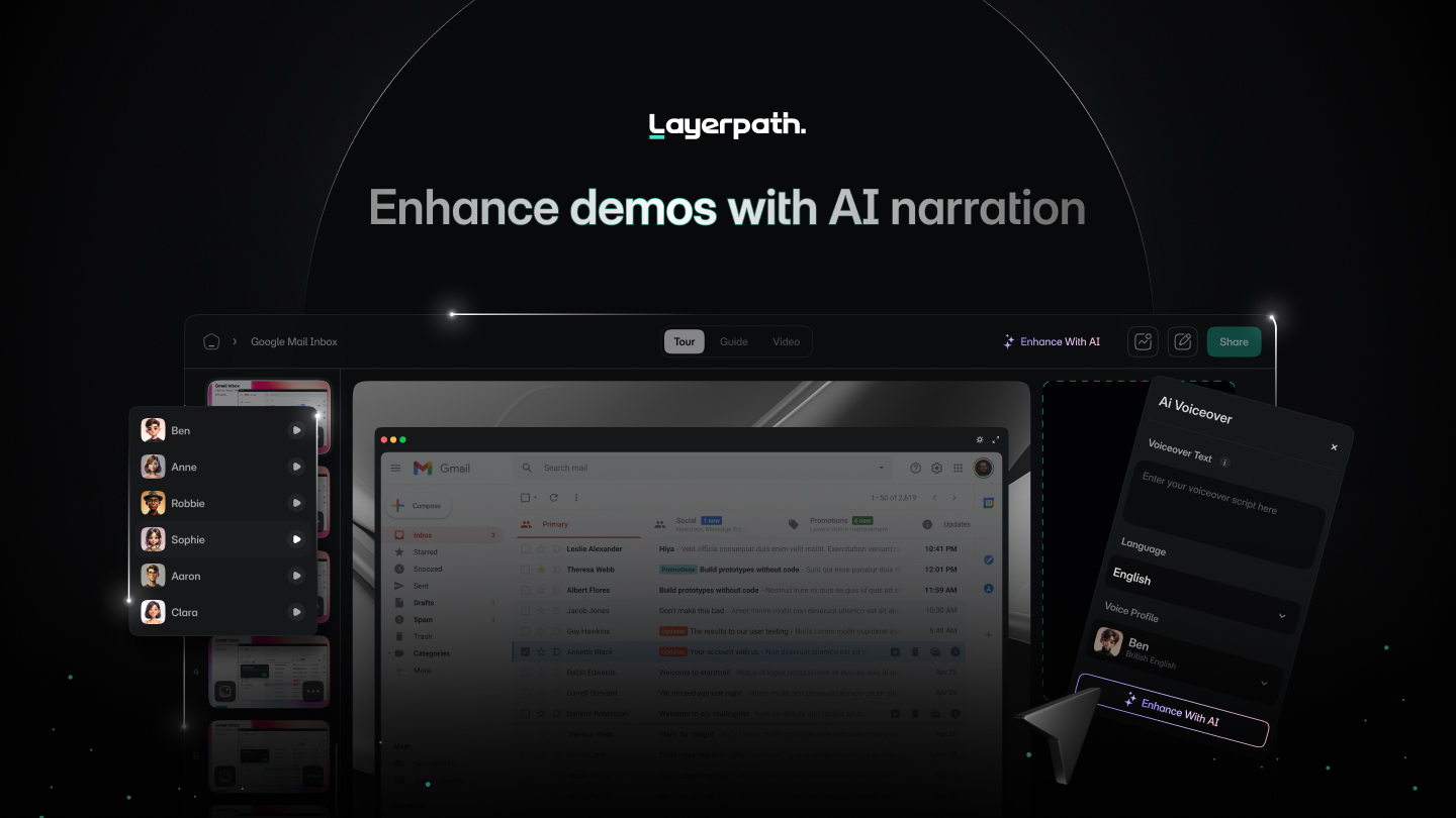 Interactive Demos with AI-Powered Voiceovers | Layerpath