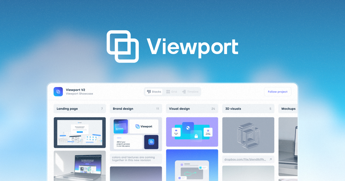 Viewport | The Smartest Way to Present Your Design Work