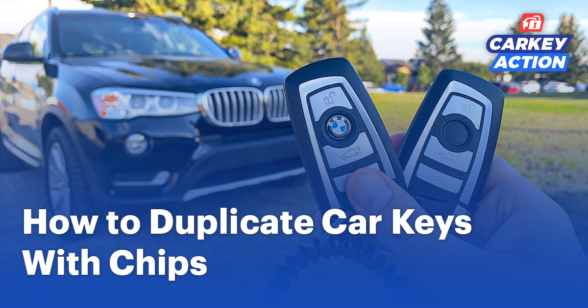 How to Duplicate Car Keys With Chips