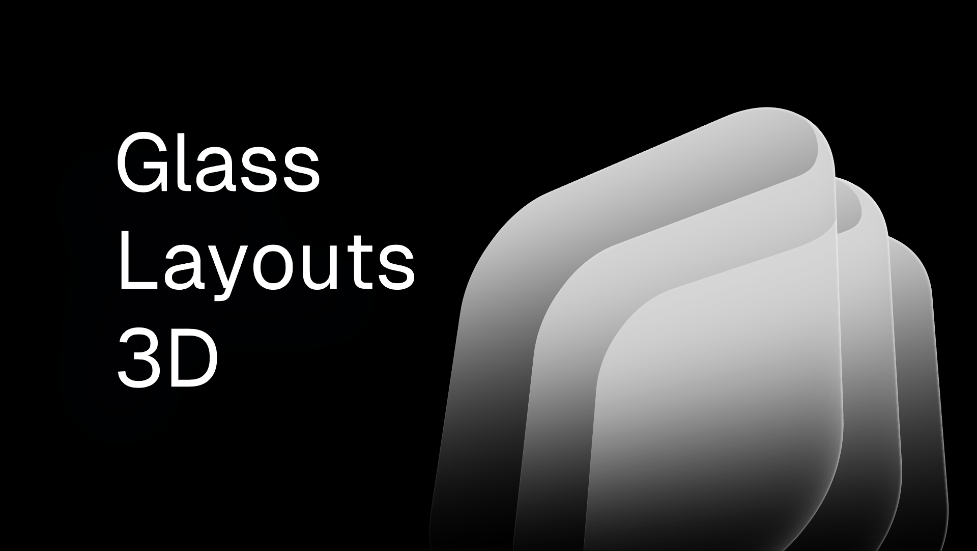 Spline Blog - Glass, 3D, Autolayout, and Video layers
