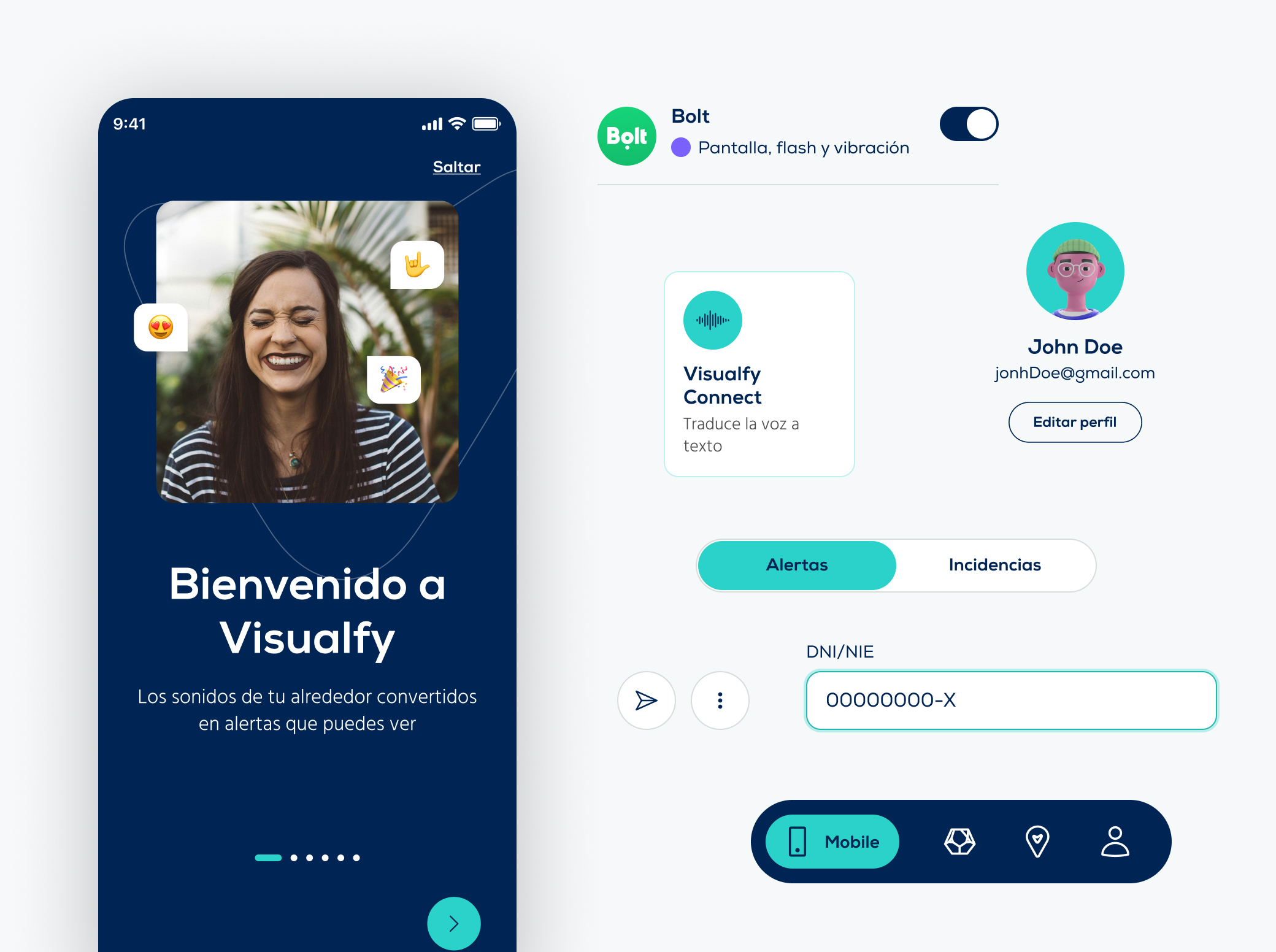 Visualfy - Hearing accessibility app