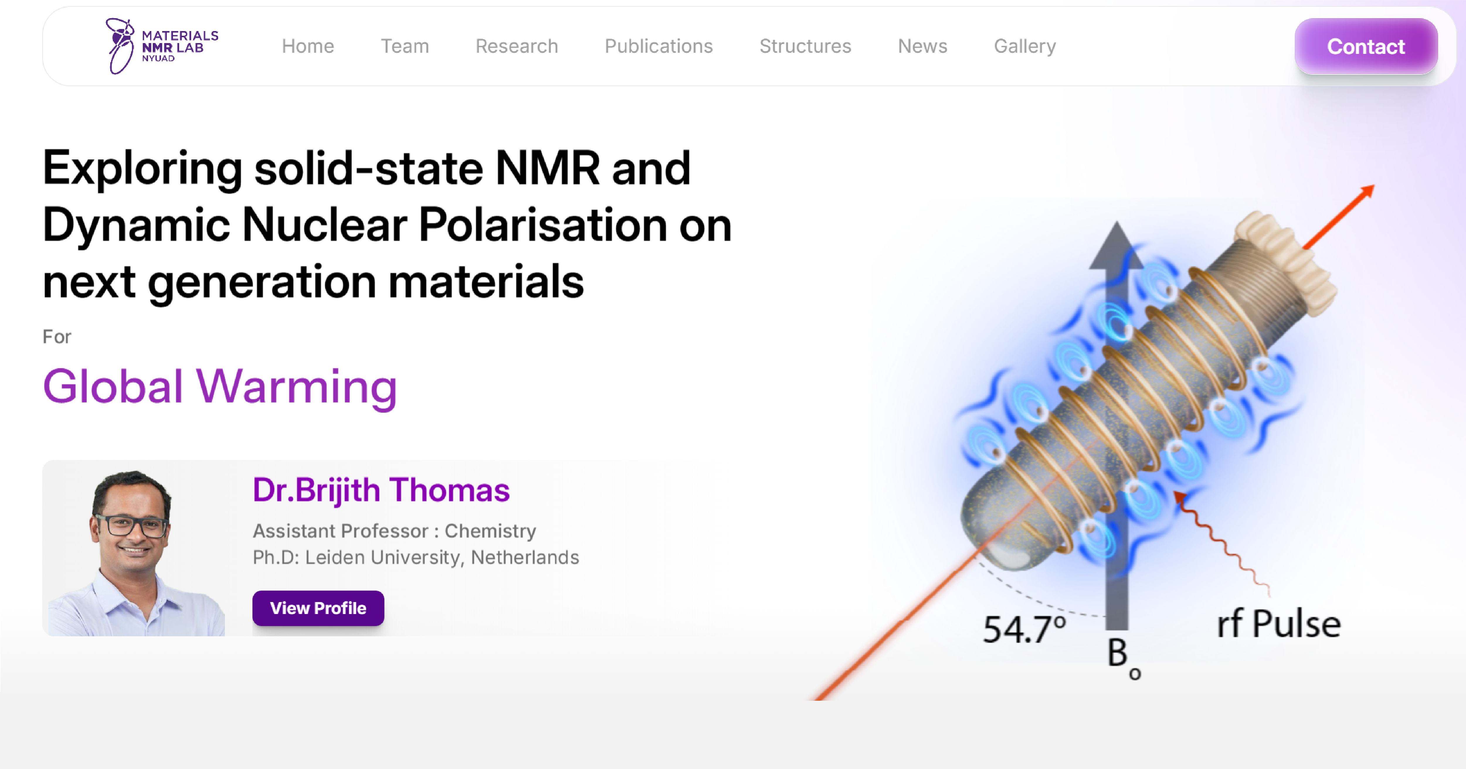 Materials NMR Lab NYUAD