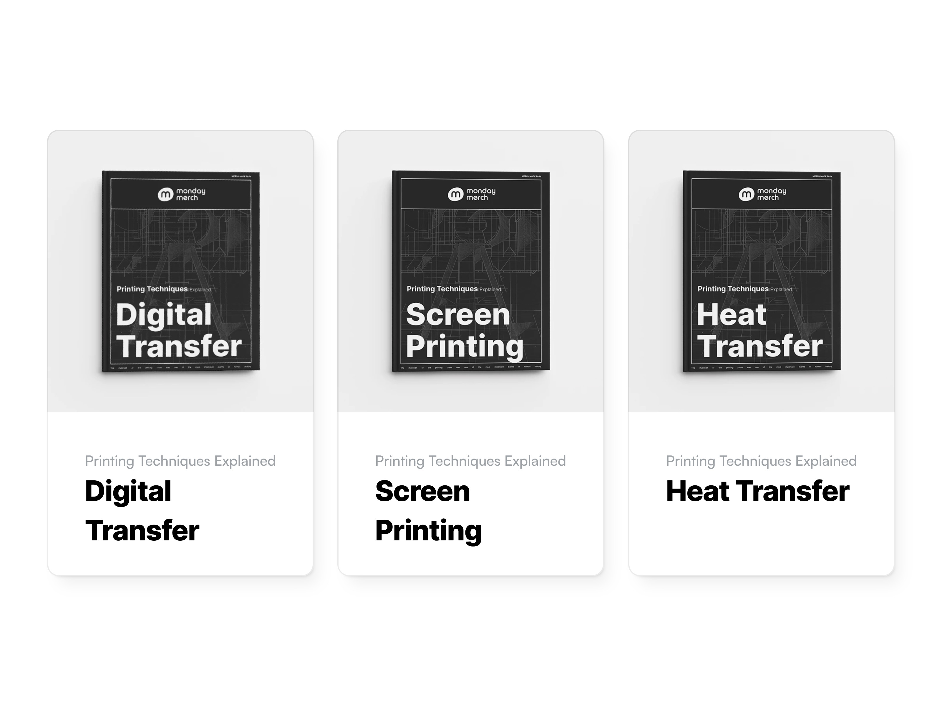 Printing Techniques Explained - Monday Merch