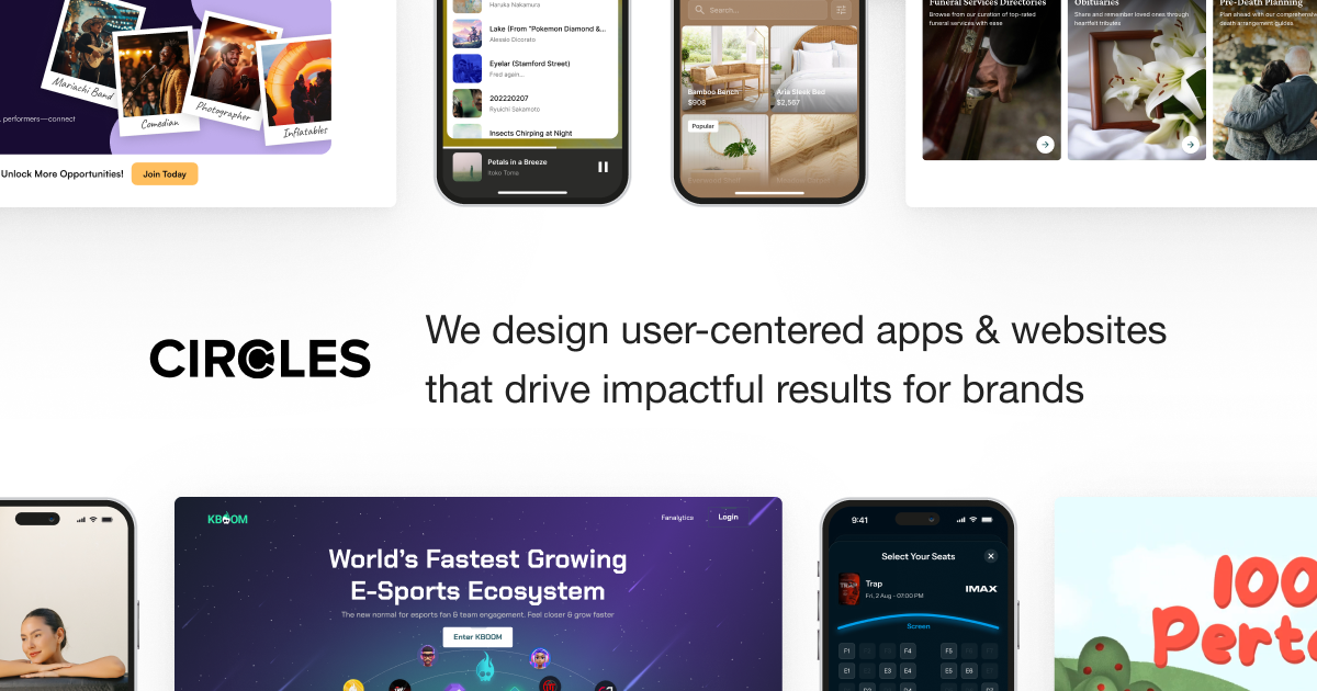 Circles Creative - UI UX Design Agency