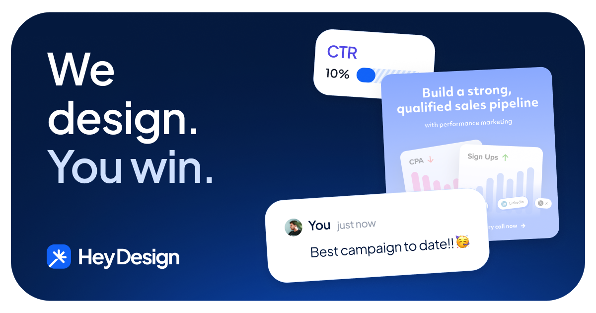 About Hey Design | SaaS-Focused Creative Team