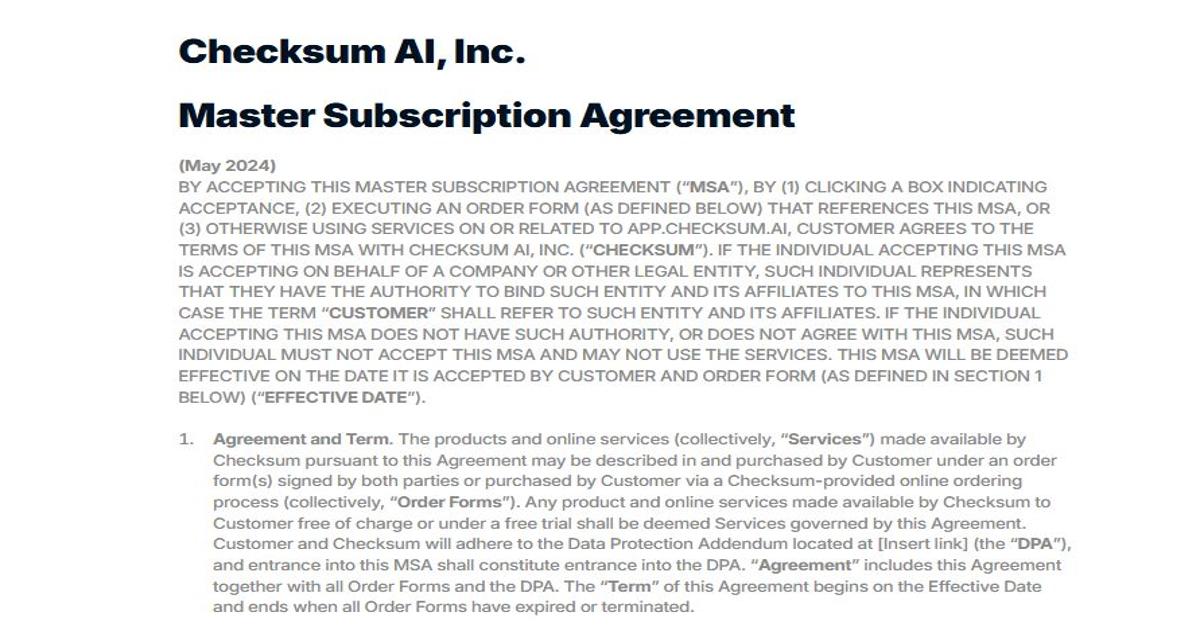 Checksum.ai - E2E test automation based on real user behavior